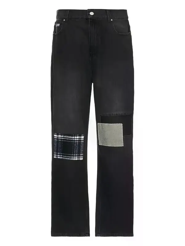 SINCLAIR Paneled Straight Leg Jeans