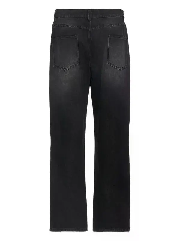 SINCLAIR Paneled Straight Leg Jeans