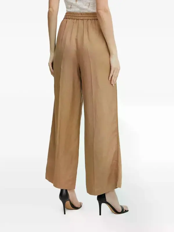 Karl Lagerfeld Drawstring Wide-leg Trousers