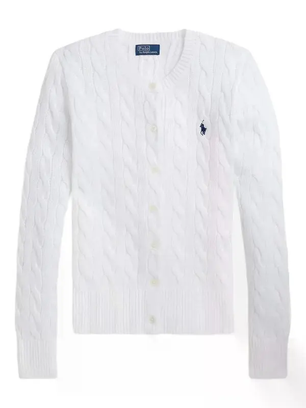 Polo Ralph Lauren Polo Pony Cardigan - White