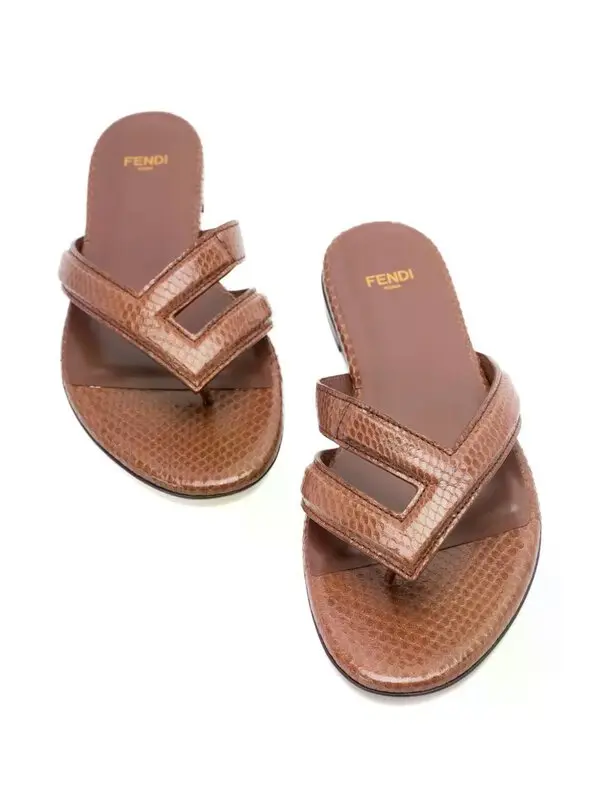 Fendi Fling Flat Sandals