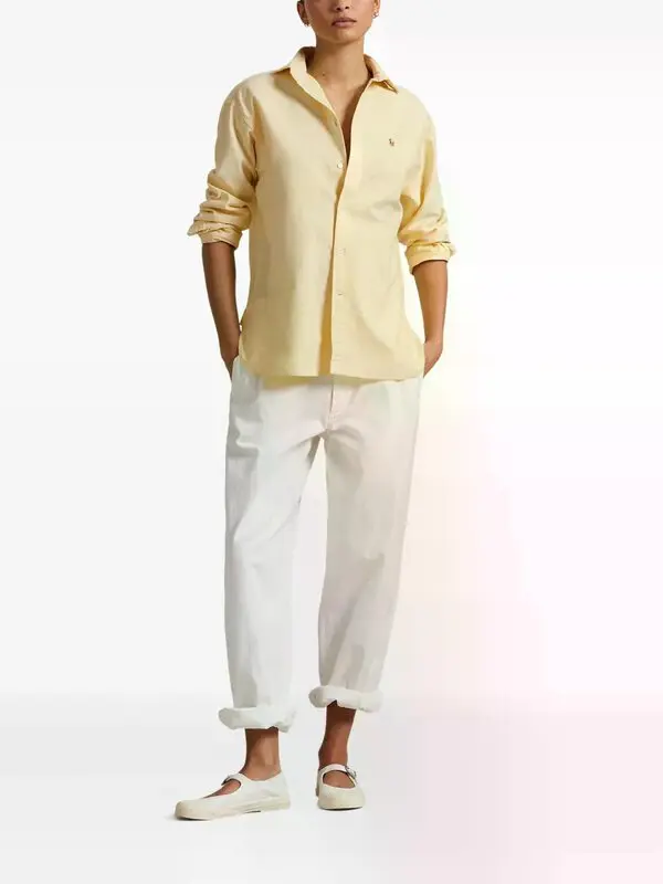 Polo Ralph Lauren Logo-embroidered Cotton Shirt