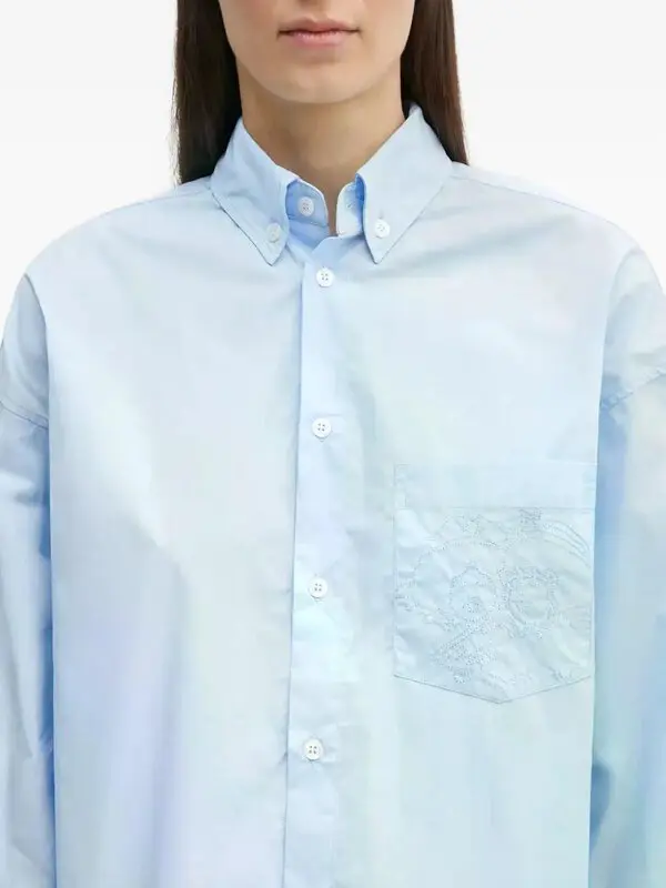 Fiorucci Embroidered-pocket Shirt