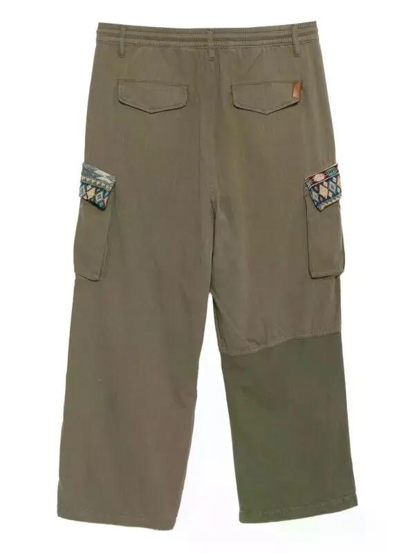MUSIUM DIV. Patchwork Cargo Pants