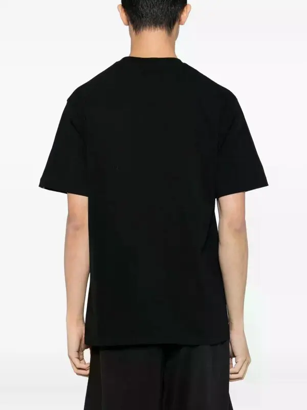 A BATHING APE 1st Camo College T-shirt - Black