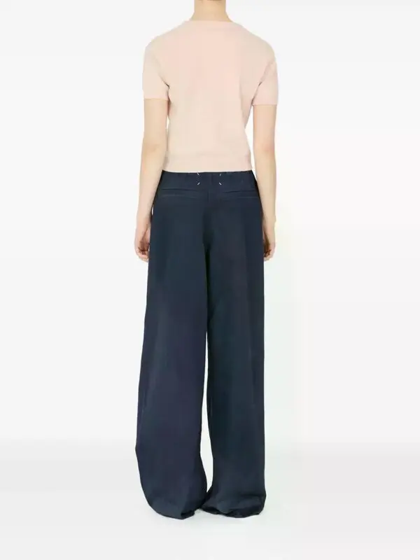 MAISON MARGIELA Fine-knit T-shirt - Pink