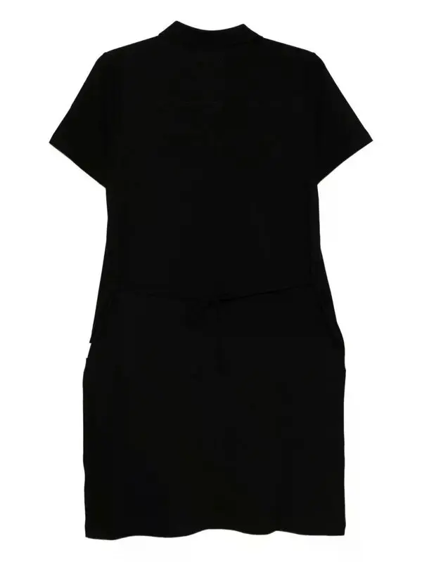 CHOCOOLATE Logo-embroidered Polo Dress
