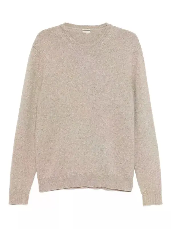 Massimo Alba Crew-neck Sweater - Neutrals