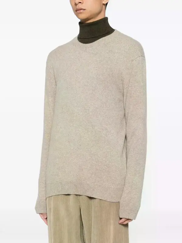 Massimo Alba Crew-neck Sweater - Neutrals