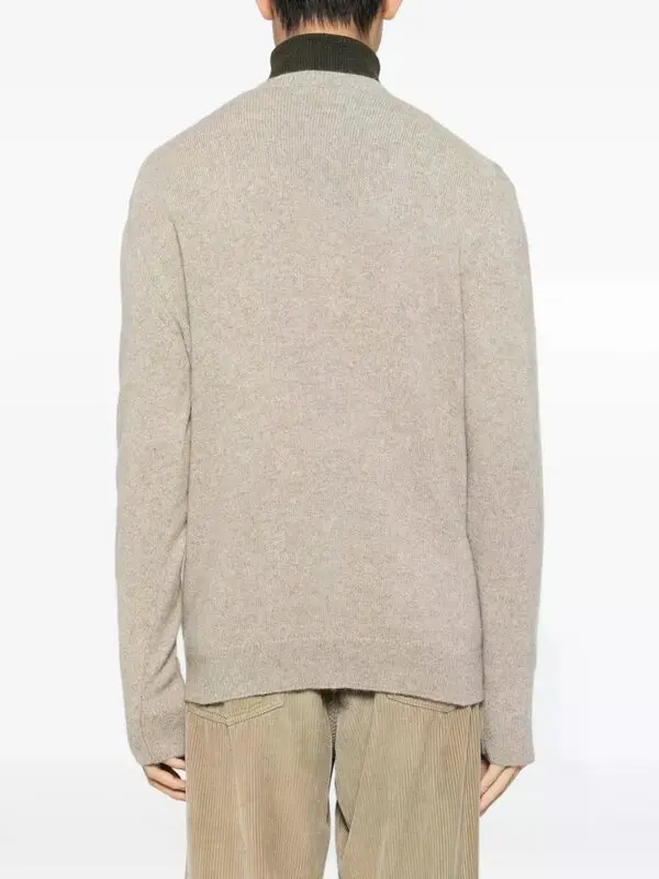 Massimo Alba Crew-neck Sweater - Neutrals