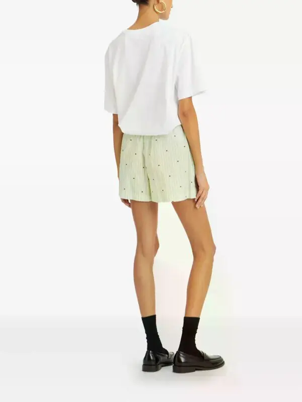 ROTATE BY BIRGER CHRISTENSEN Striped Shorts