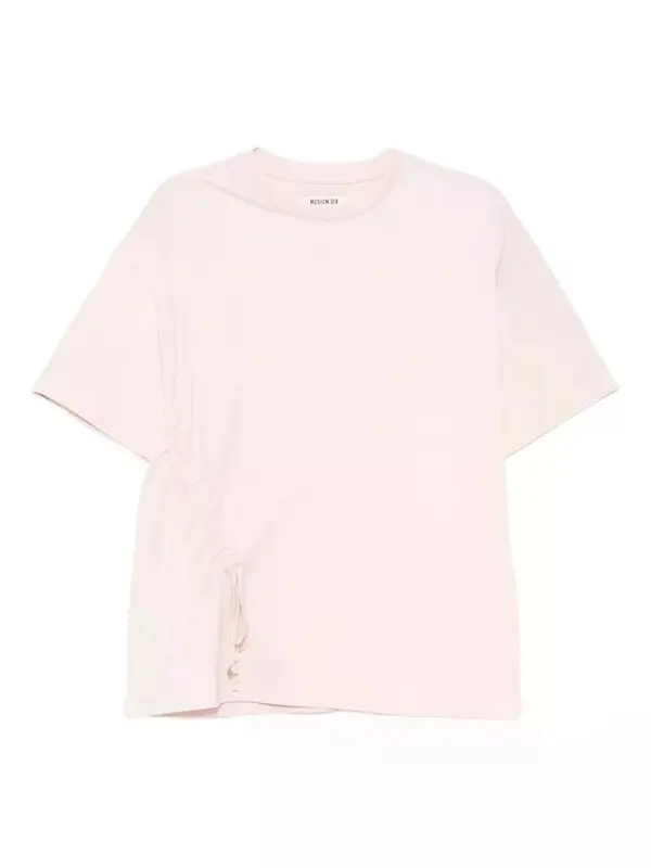 MUSIUM DIV. Logo-embroidered T-shirt