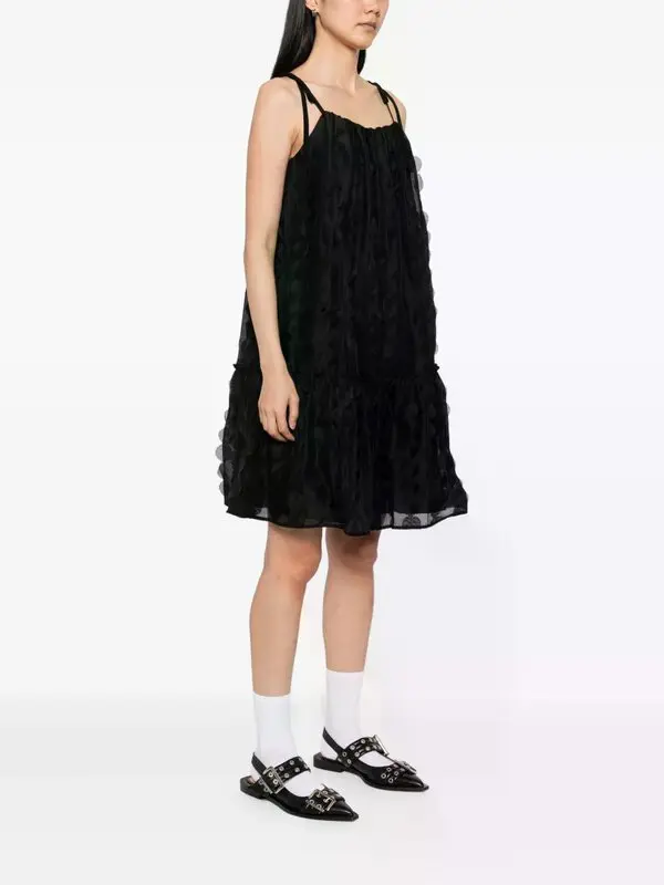B+AB Textured Cami Dress - Black