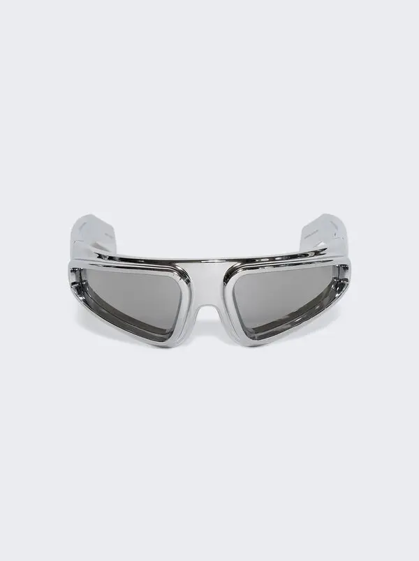 Rick Owens Ryder Sunglasses - Silver
