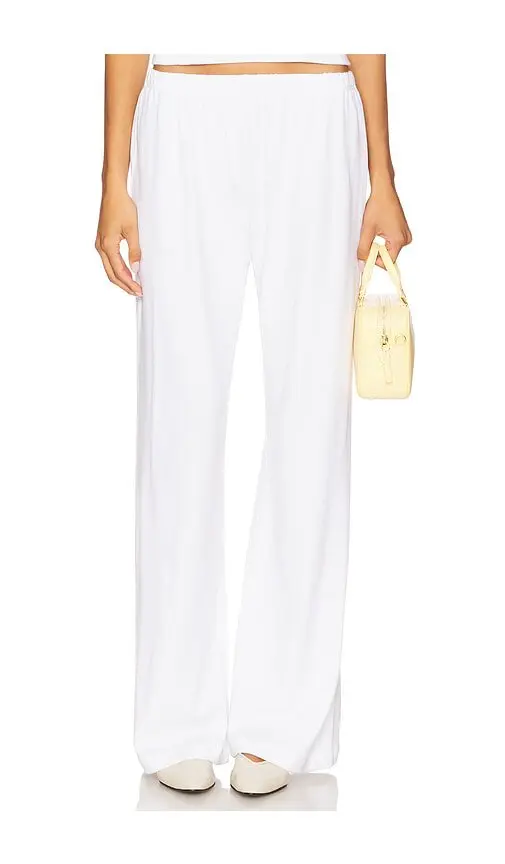 LESET Nando Lounge Pant - White