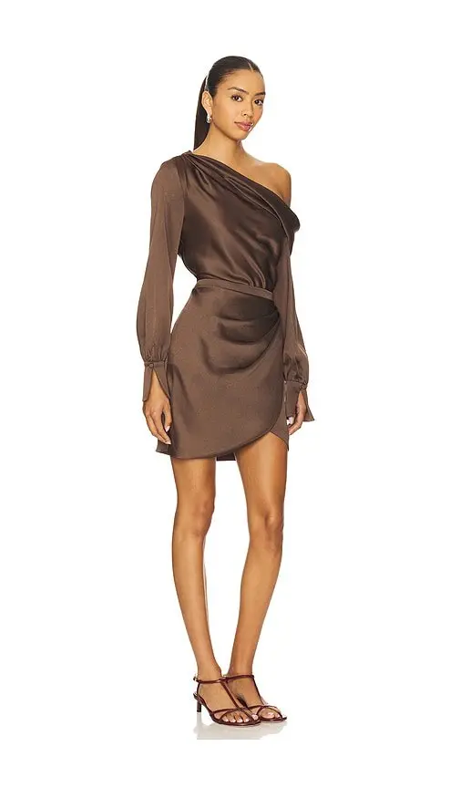 Simkhai Cameron Mini Dress - Cocoa