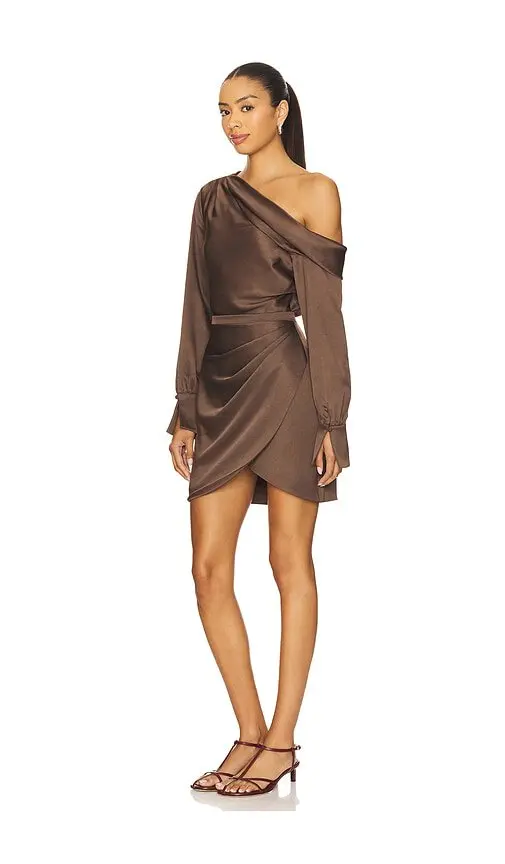 Simkhai Cameron Mini Dress - Cocoa