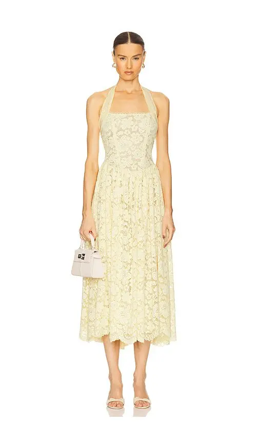 For Love & Lemons Lakeside Midi Dress