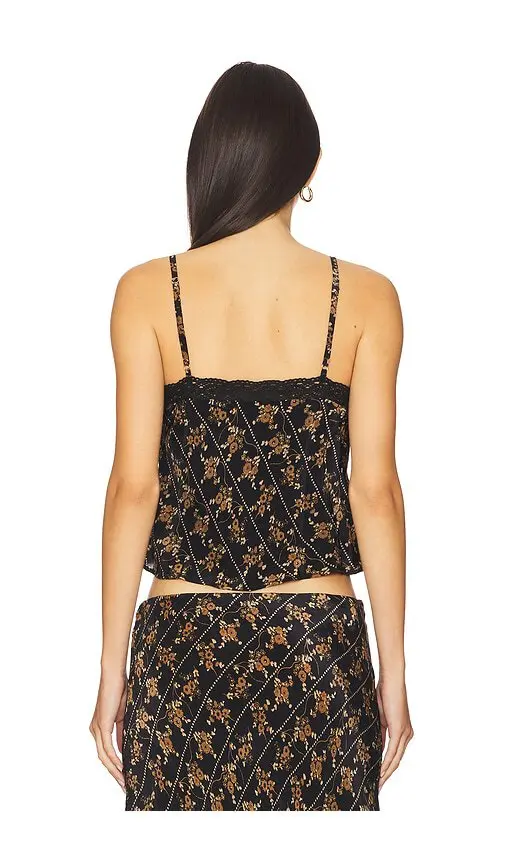 Free People Bali Margot Top With Lace Trim