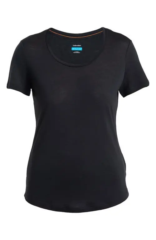Icebreaker Lyocell & Merino Blend 125 Cool-lite Sphere T-shirt - Black