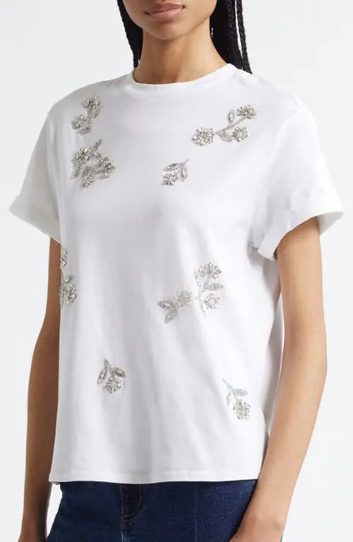 Cinq À Sept Rhinestone Vines T-shirt