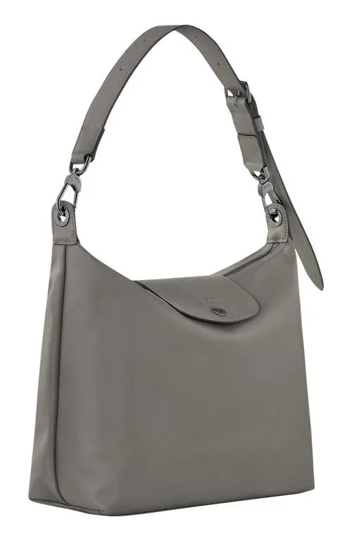 Longchamp Le Pliage Xtra Leather Hobo Bag - Turtledove
