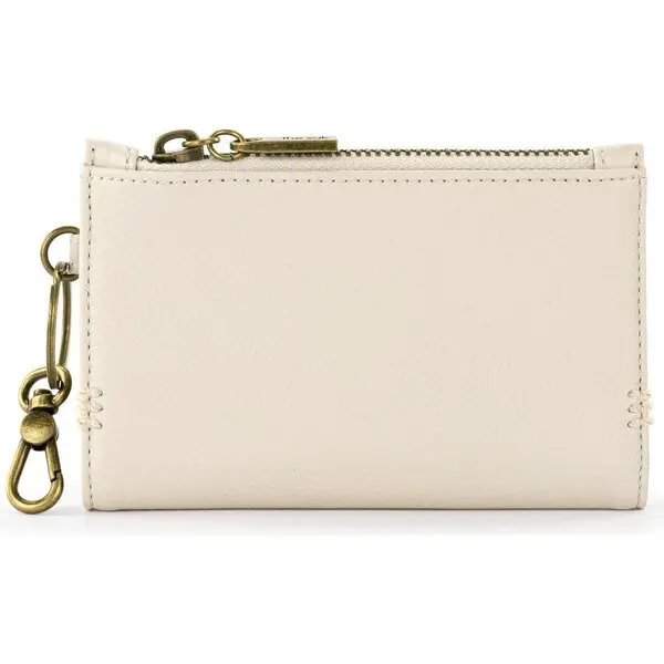 THE SAK Encino Leather Card Wallet - Stone