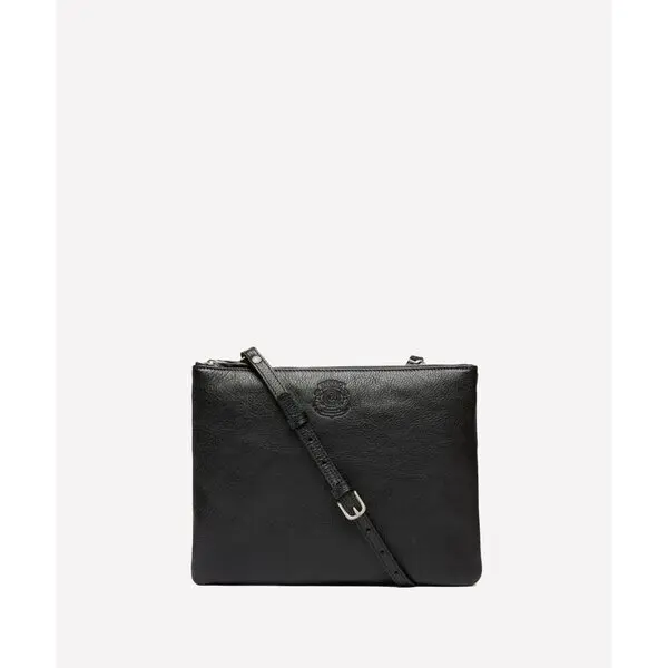 Ghurka Match No. 229 Handbag - Vintage Black Leather