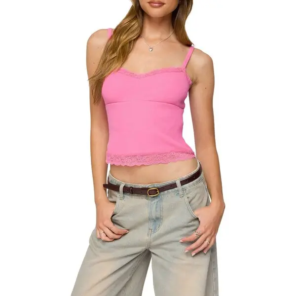 EDIKTED Lace Trimmed Camisole