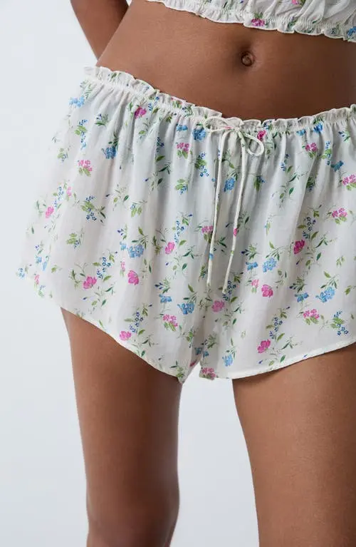 ETAM Floral Tap Shorts