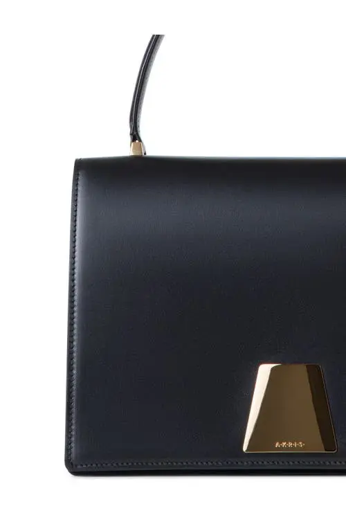 Akris Medium Alice Top Handle Bag - Black