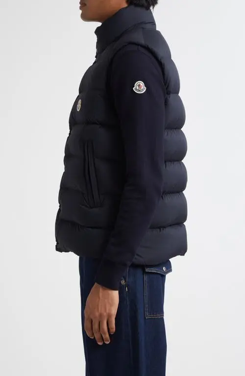 Moncler Tibb Down Puffer Vest - Obsidian Blue