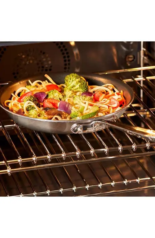 ALL-CLAD D5 Brushed Pro Nonstick 8-inch Fry Pan - Silver