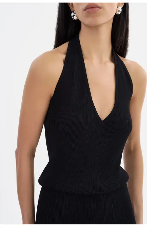LAMARQUE Nuria Rib Knit Jumpsuit