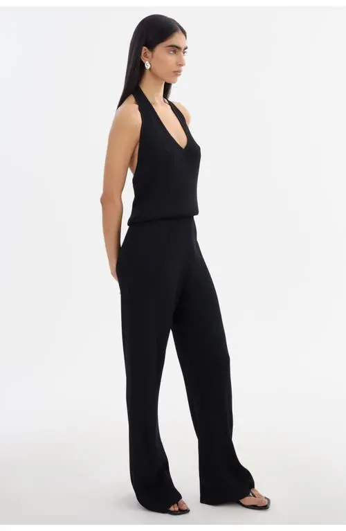 LAMARQUE Nuria Rib Knit Jumpsuit