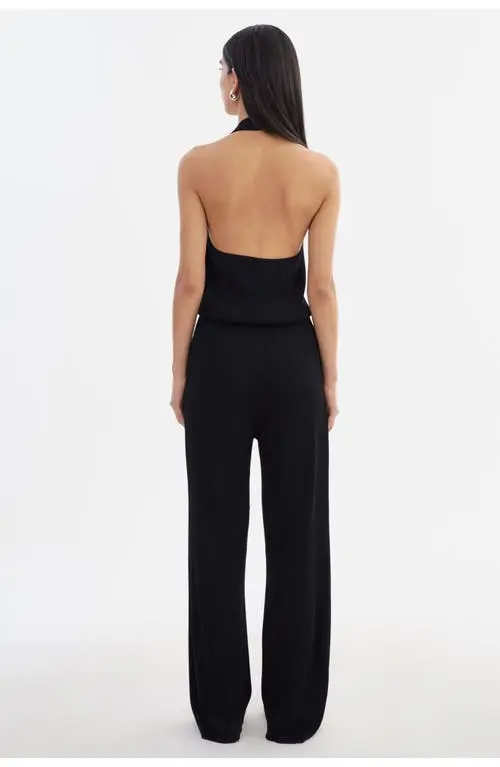 LAMARQUE Nuria Rib Knit Jumpsuit