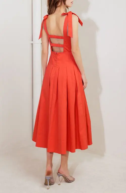 white christmas dresses Sur La Vague Women's Tie Strap Dress