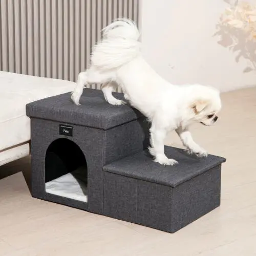 ASHFIELD & HARKNESS 2 Step Pet Stairs