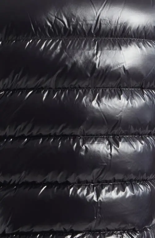 Moncler Tibb Water Repellent Down Puffer Vest - Black/black