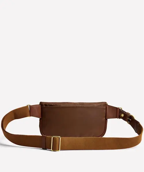 Ghurka Gramercy No. 308 Belt Bag - Chestnut Nylon & Leather