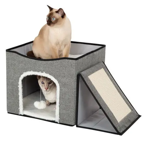 ETNA PRODUCTS Foldaway Cat Condo & Play Center