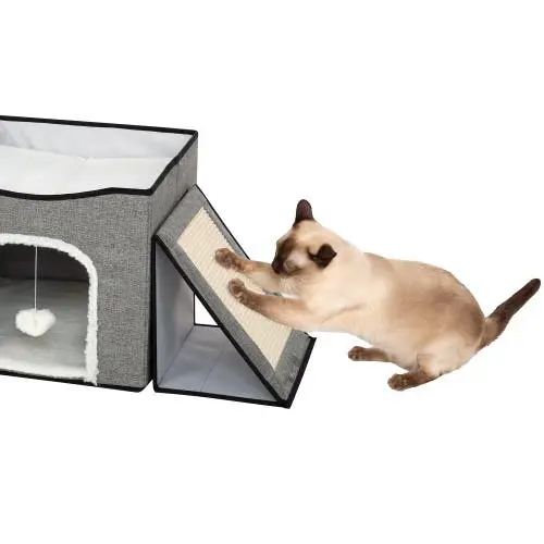 ETNA PRODUCTS Foldaway Cat Condo & Play Center