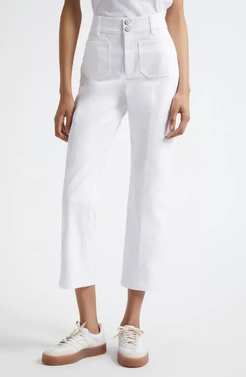 Cinq À Sept Patch Pocket Crop Jeans