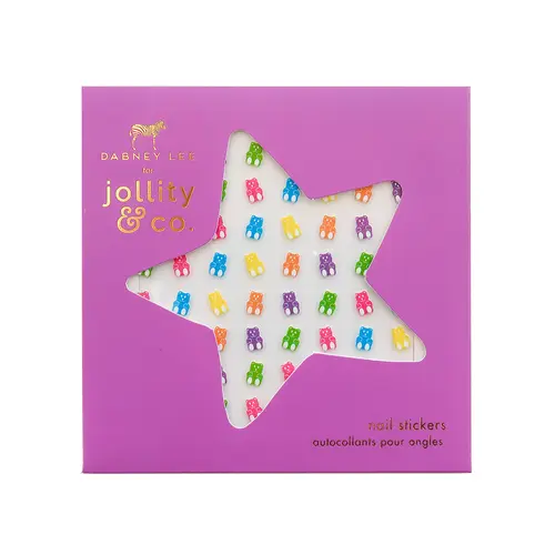 JOLLITY & CO Gummy Bears Nail Stickers - Assorted Pre-pack