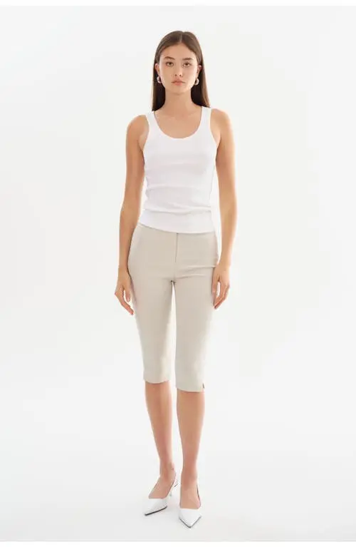 LAMARQUE Stretch Twill Capri - Birch
