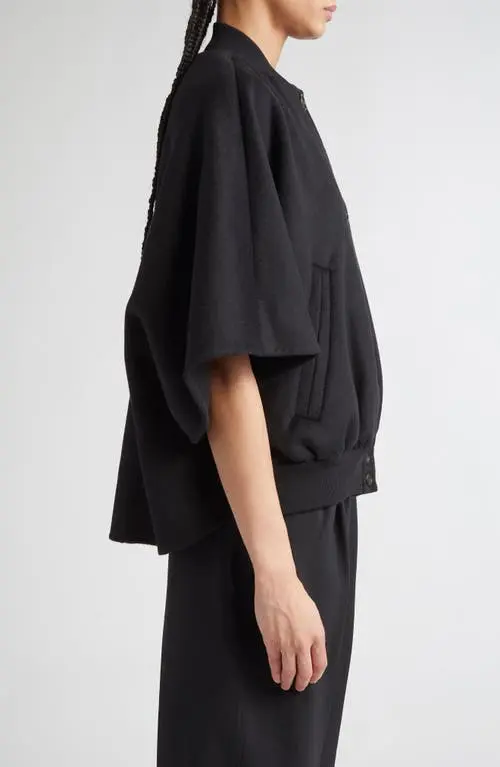 Max Mara Leticia Double Face Cashmere Cape - Nero