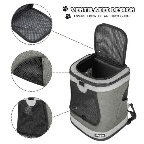 JESPET Pet Soft Backpack Carrier