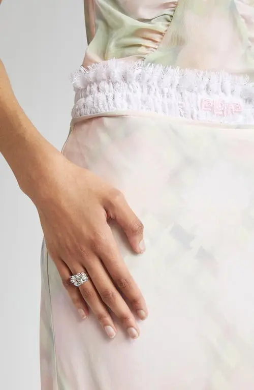 Collina Strada Stacked Crystal Ring