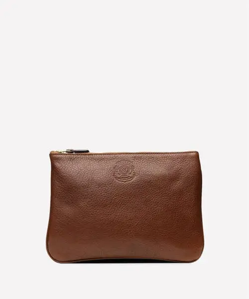 Ghurka Pouch Ii No. 64 - Vintage Chestnut Leather