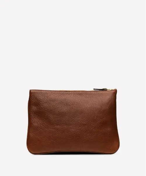 Ghurka Pouch Ii No. 64 - Vintage Chestnut Leather